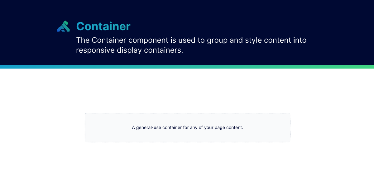 Container | Kong Konnect Developer Portal Docs