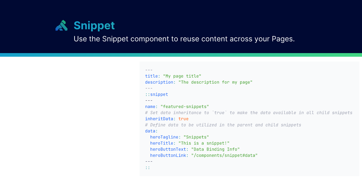 Snippet | Kong Konnect Developer Portal Docs