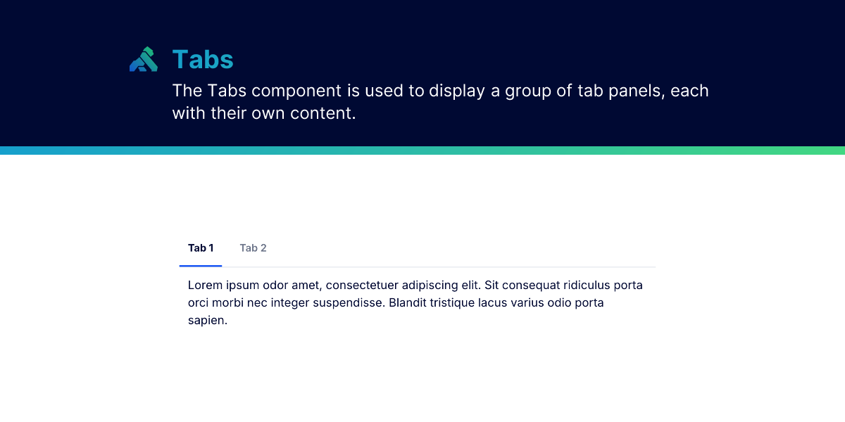 Tabs | Kong Konnect Developer Portal Docs